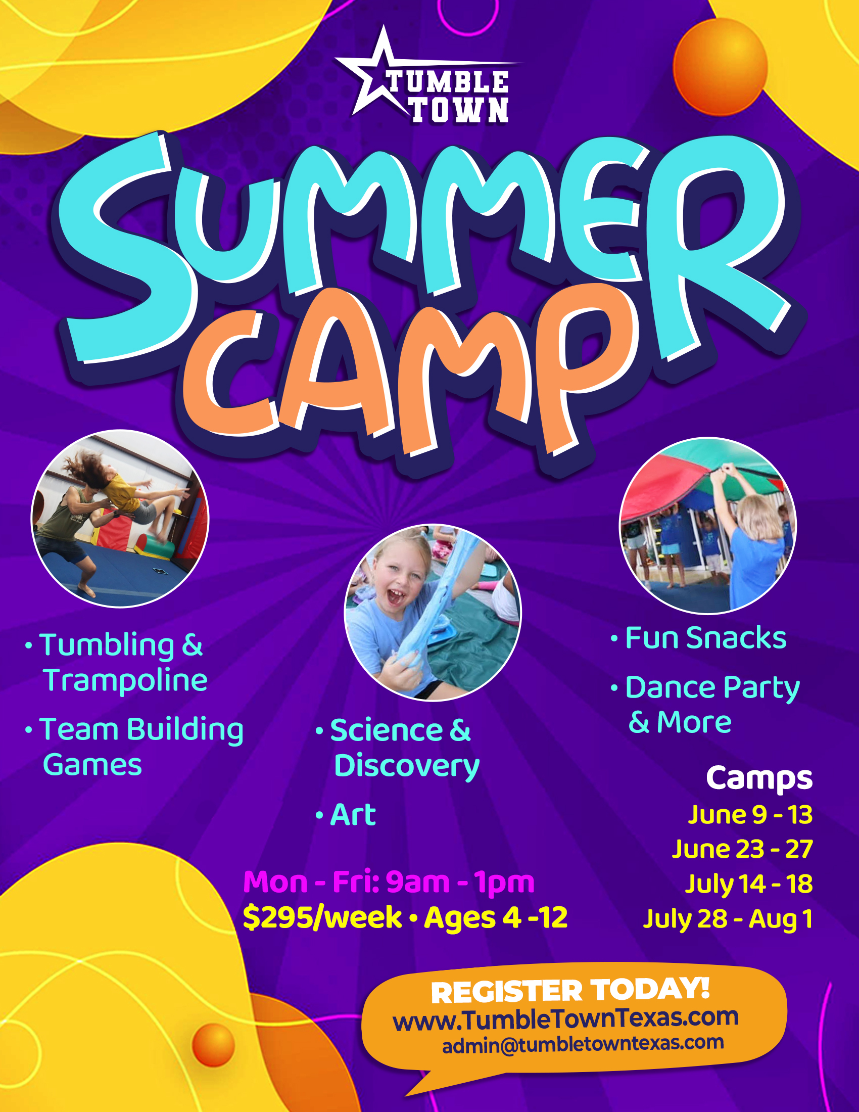 Summer Camp - Tumble Town